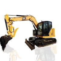 China Used Caterpillar 307.5 Crawler Excavator 7.5ton Weight 42kw Rated Power Quality Guaranteed for sale