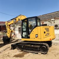 China Used Caterpillar 307.5 Crawler Excavator 7.5ton Weight 42kw Rated Power Quality Guaranteed for sale
