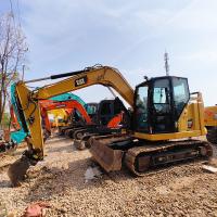 China Used Caterpillar 307.5 Crawler Excavator 7.5ton Weight 42kw Rated Power CATC2.4T Engine for sale