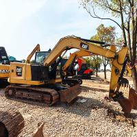 China Used Caterpillar 307.5 Crawler Excavator 7.5ton Weight 42kw Rated Power CATC2.4T Engine for sale