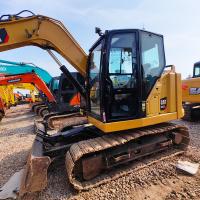 China Used Caterpillar 307.5 Crawler Excavator 7.5ton Weight 42kw Rated Power CATC2.4T Engine for sale