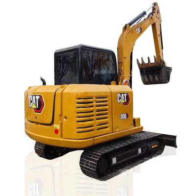 China Used Caterpillar 306 Excavator 0.22m³ Bucket Capacity 105L Fuel Tank 35kw Rated Power for sale