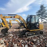 China Used Caterpillar 305.5E2 Excavator 0.22m³ Bucket Capacity 34kw Rated Power 5.5 Tonnage for sale