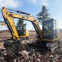 China Used Caterpillar 305.5E2 Excavator 0.22m³ Bucket Capacity 34kw Rated Power 5.5 Tonnage for sale