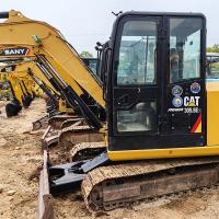 China Used Caterpillar 305.5E Excavator 0.22m³ Bucket Capacity 78L Fuel Tank Capacity 34kw Rated Power for sale