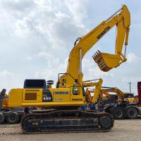 China 45 Ton Second Hand Komatsu Excavators Powerful Cummins Engine 257kw Rated Power for sale