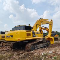 China 45 Ton Second Hand Komatsu Excavators Powerful Cummins Engine 257kw Rated Power for sale