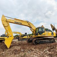 China 45 Ton Second Hand Komatsu Excavators Powerful Cummins Engine 257kw Rated Power for sale