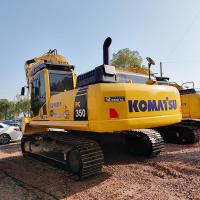 China Used Komatsu PC350-8 hydraulic Excavator 184kw Rated Power 1.4m³ Bucket Cummins Engine for sale