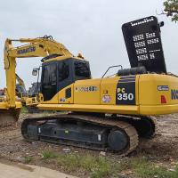 China Used Large Size Komatsu PC350-7 Excavator 1.4m³ Capacity Bucket Quality Guaranteed for sale
