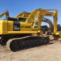China Used Komatsu PC300 crawler Excavator 1.4m³ Capacity Bucket 180kw Rated Power made in 2021 for sale