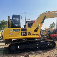 China Used middle Komatsu PC240LC hydraulic Excavator 1.2m³ Capacity Bucket 125kw Rated Power for sale