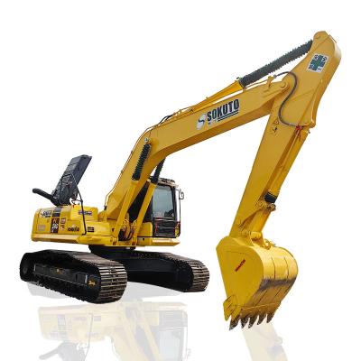 China Used Middle Size Komatsu PC240 Excavator 1.2m³ Bucket Capacity  400L Large Fuel Tank for sale