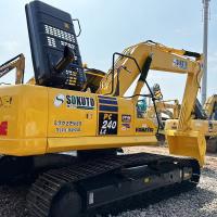 China Used Middle Size Komatsu PC240 Excavator 1.2m³ Bucket Capacity  400L Large Fuel Tank for sale
