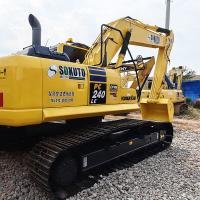 China Used Middle Size Komatsu PC240 Excavator 1.2m³ Bucket Capacity  400L Large Fuel Tank for sale