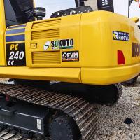 China Used Middle Size Komatsu PC240 Excavator 1.2m³ Bucket Capacity  400L Large Fuel Tank for sale