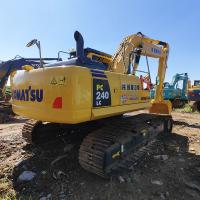 China Used Komatsu PC240 hydraulic Excavator original Engine 400L Large Fuel Tank Quality Guaranteed for sale