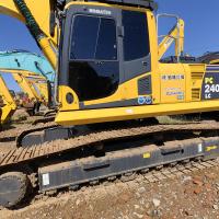 China Used Komatsu PC240 hydraulic Excavator original Engine 400L Large Fuel Tank Quality Guaranteed for sale