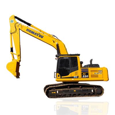 China Used Komatsu PC220-8N1 crawler Excavator SAA6D107E-1 Engine 1m³ Bucket Capacity 22 tonnage for sale