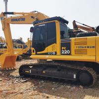 China Used Komatsu PC220-8 Excavator 1m³ Bucket Capacity 110kw Rated Power Quality Guaranteed for sale