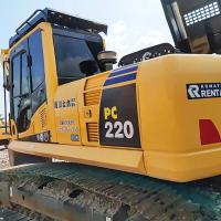 China Japanese Imported Original Used Komatsu PC220-8 Excavator 110kw Rated Power 400L Fuel Tank for sale