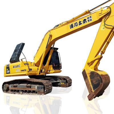 China Japanese Imported Original Used Komatsu PC220-8 Excavator 110kw Rated Power 400L Fuel Tank for sale