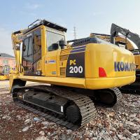 China Middle Size Komatsu PC200-8MO Used Crawler Excavator 110kw Rated Power 20 Ton Weight for sale