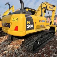 China Middle Size Komatsu PC200-8MO Used Crawler Excavator 110kw Rated Power 20 Ton Weight for sale