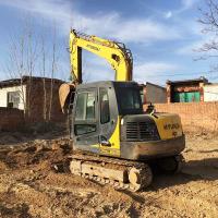 China Hyundai 80-7 Used Hydraulic Excavator 45w Rated Power 8 Tonnage 0.3m3 Bucket Capacity for sale