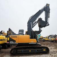 China Hyundai 215 Used Crawler Excavator 0.9m3 Bucket Capacity 110KW Rated Power for sale
