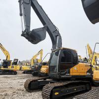 China Hyundai 215 Used Crawler Excavator 0.9m3 Bucket Capacity 110KW Rated Power for sale