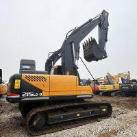 China Hyundai 215 Used Crawler Excavator 0.9m3 Bucket Capacity 110KW Rated Power for sale