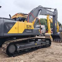 China Volvo EC290 Used Crawler Excavator 29 Ton 1.3m3 Bucket Capacity for sale