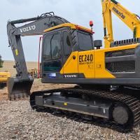 China EC240 Volvo Hydraulic Excavator Used 24 Ton Volvo D7D Engine Short Working Hours for sale