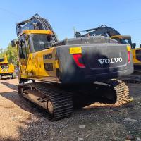 China Imported Original Used Volvo Excavators Middle Size 1.2m3 Bucket Capacity 134kw for sale