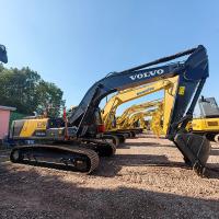 China Imported Original Used Volvo Excavators Middle Size 1.2m3 Bucket Capacity 134kw for sale