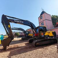 China Imported Original Used Volvo Excavators Middle Size 1.2m3 Bucket Capacity 134kw for sale