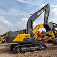 China Volvo EC210 Used Hydraulic Excavator 21 Tonnage 123KW 1.0m3 Bucket Capacity for sale