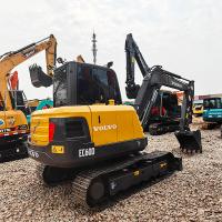 China Used Volvo EC60D Excavator Original Components 37KW Second Hand Small Excavators For Sale for sale