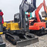 China Volvo EC60 Crawler Excavators Used 6 Ton 0.23m3 Bucket 37KW Used 6 Ton Excavator For Sale for sale