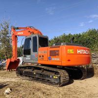 China ZX200-3G Used Hitachi Excavators Original ISUZU Engine 0.9m3 Bucket Capacity 110KW for sale