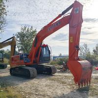 China ZX200-3G Used Hitachi Excavators Original ISUZU Engine 0.9m3 Bucket Capacity 110KW for sale