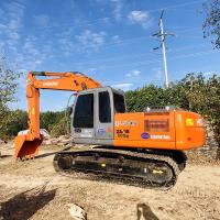 China ZX200-3G Used Hitachi Excavators Original ISUZU Engine 0.9m3 Bucket Capacity 110KW for sale