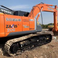 China High Efficiency Used Hitachi ZX200-3 Excavator Original ISUZU Engine 122kw Rated Power for sale