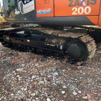 China High Efficiency Used Hitachi ZX200-3 Excavator Original ISUZU Engine 122kw Rated Power for sale