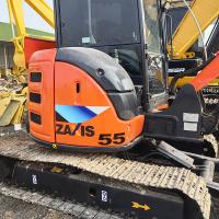 China Used Hitachi ZX55 Excavator 0.2m3 Bucket Capacity 30kw Rated Power for sale