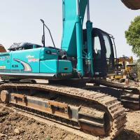 China Used Kobelco SK350 Excavator 1.6m3 Bucket Capacity 580L Large Fuel Tank Original Components for sale