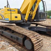 China Yellow SK260 Used Kobelco Excavators 1.3m3 Bucket Capacity 131kw Rated Power for sale