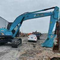 China SK200-8 Used Kobelco Excavators Middle Size 0.8m3 Bucket Capacity 114KW for sale