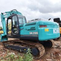 China Used Kobelco SK200-8 Excavator 0.8m3 Bucket Capacity 114KW Rated Power 370L Large Fuel Tank for sale